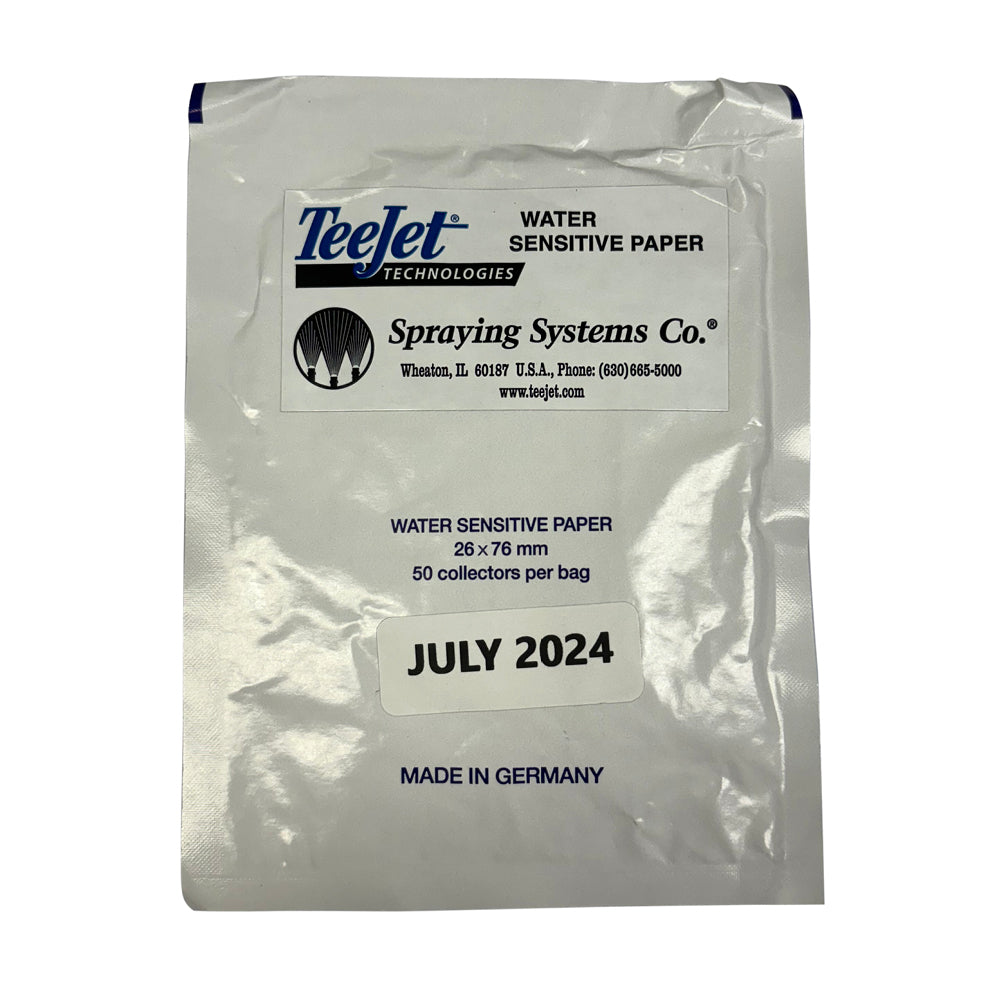 Water Sensitive Paper 76mm x 26mm – Spray Components
